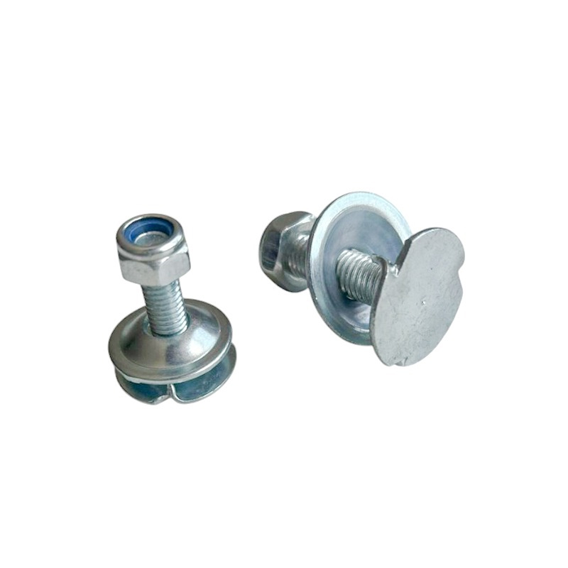 BOULON POUR GODET D'ELEVATEUR AVEC RONDELLE ET ECROU FREIN DIN 15237 ( PACK DE 100 PCS ) | EGM