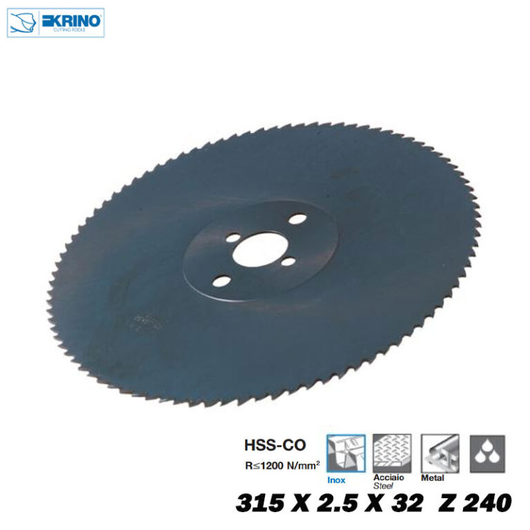 FRAISE SCIE EN HSS-CO 315X2.5X32 Z 240 KRINO | EGM
